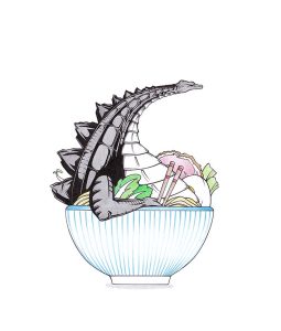 Godzilla Ramen - Julian Opitz