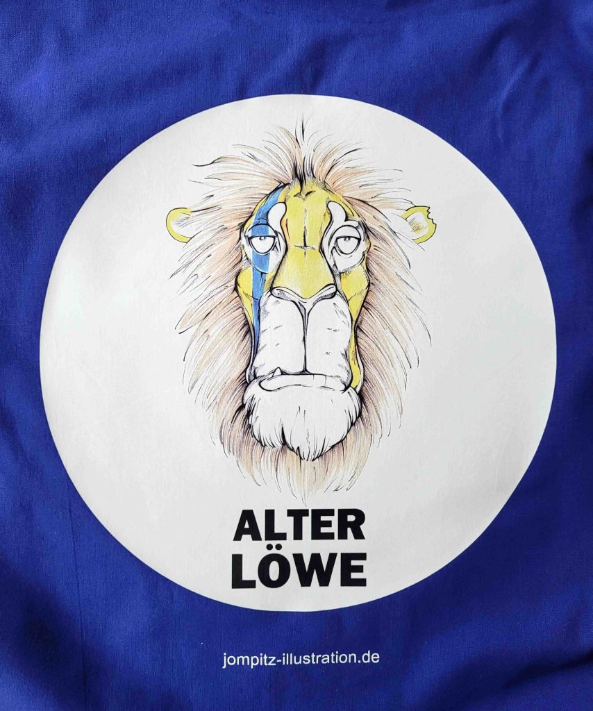 Turnbeutel "Alter Löwe" - Julian Opitz